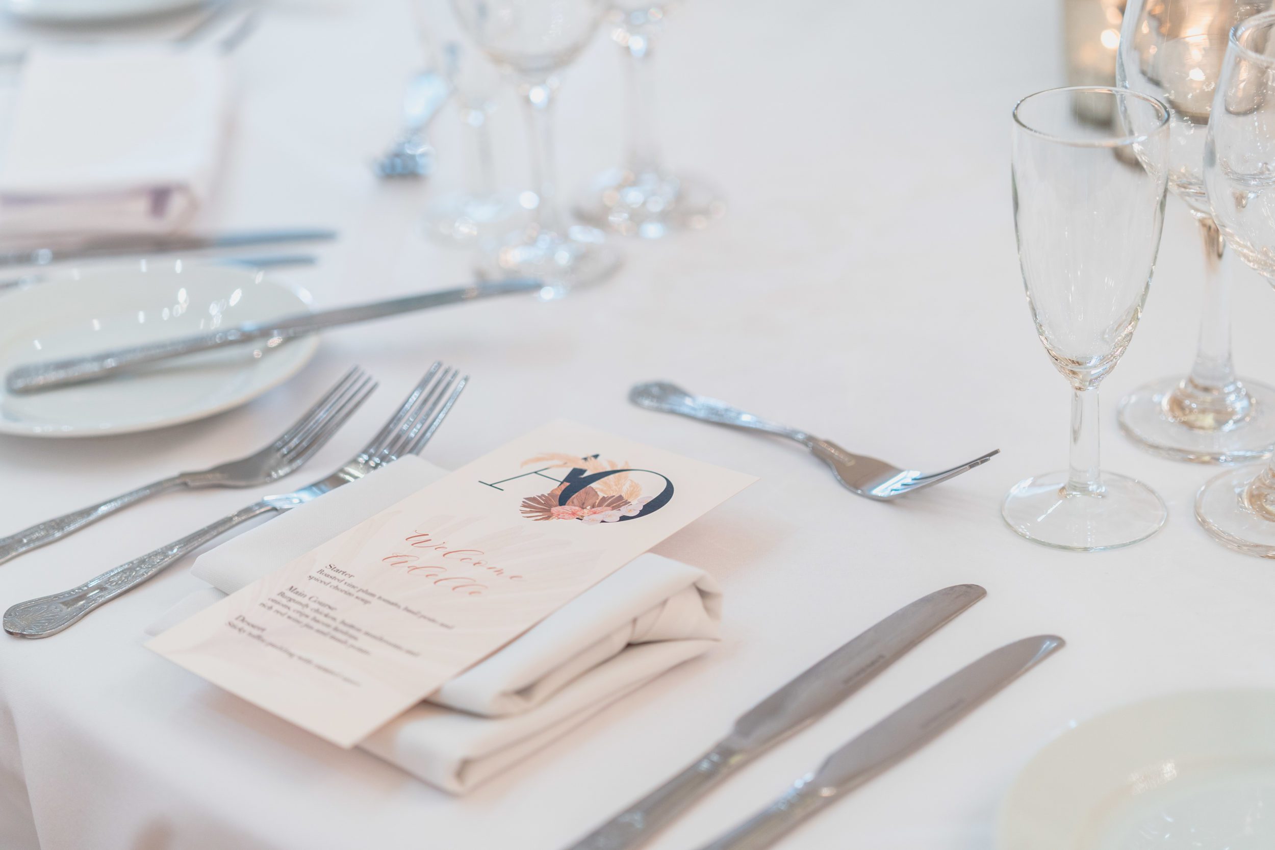 Wedding Breakfast Menu - The Hythe Imperial Hotel, Kent